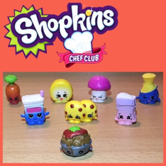Shopkins | Toys | 8 Shopkins Figures From Season 6 Chef Club Foods ...